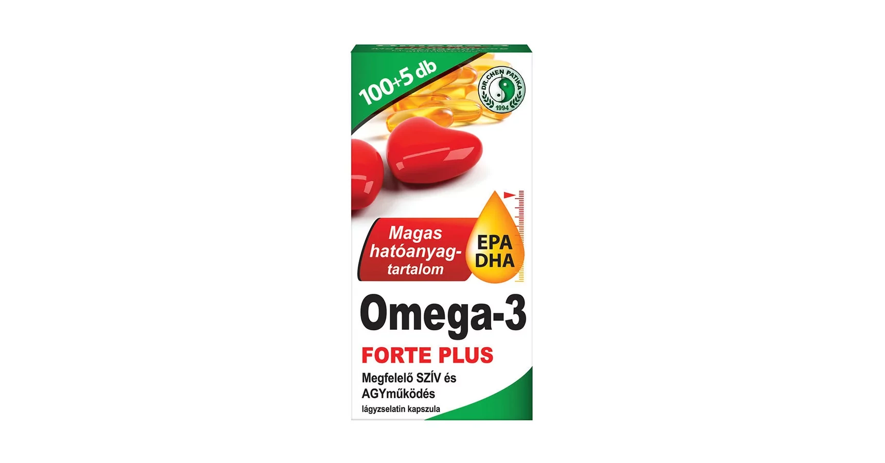 Dr. Chen - OMEGA-3 FORTE PLUS KAPSZULA - Dr. Chen - Fertility Webshop